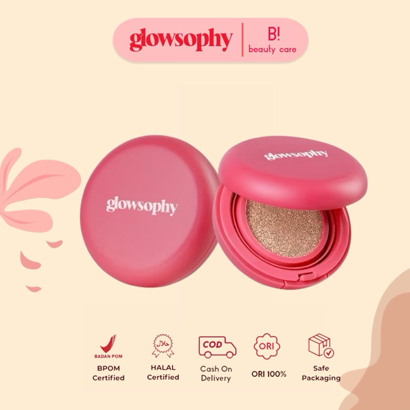 Jual [READY SIAP KIRIM] Glowsophy Cover Fit Serum Cushion Long Lasting ...