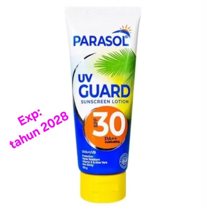 Jual Parasol UV guard moisturizing sunscreen SPF 30 PA++ 100 gram ...