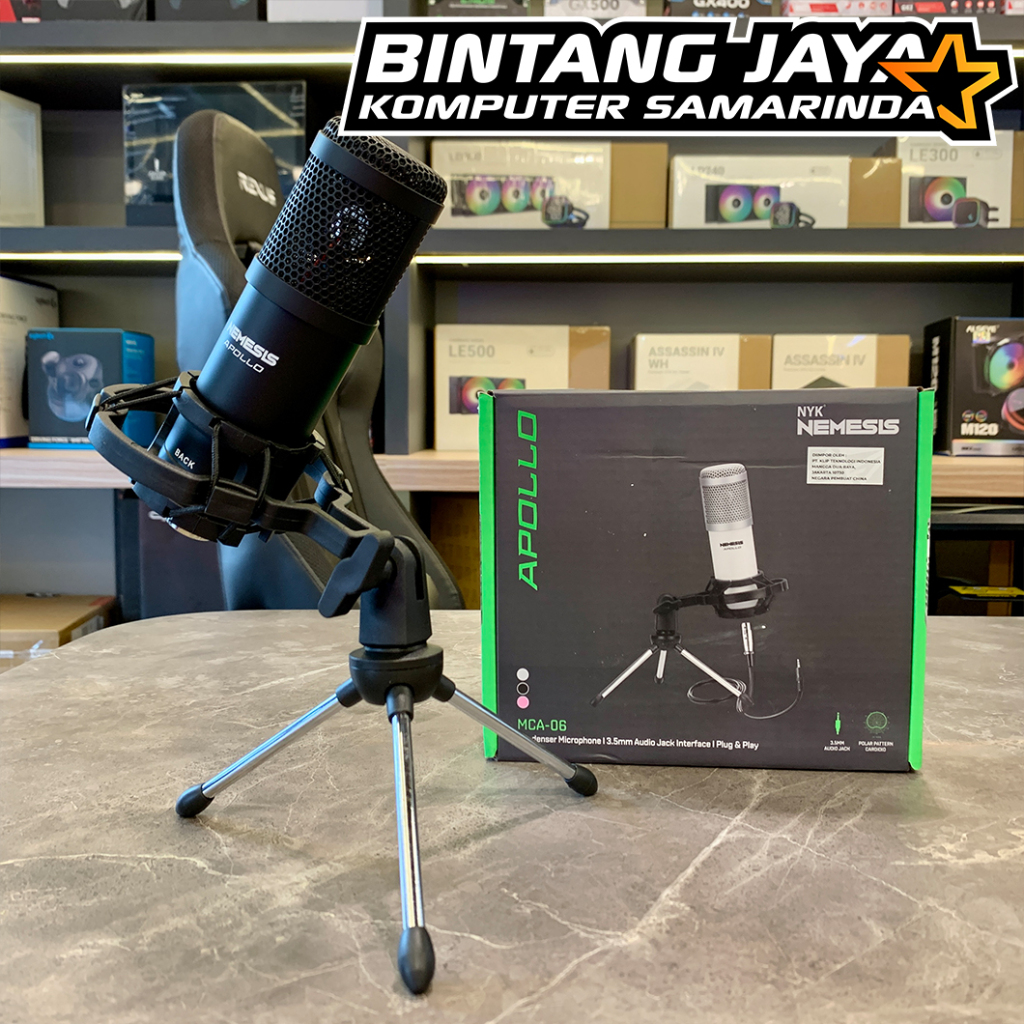 Jual Microphone Condenser NYK Nemesis MCA-06 Apollo | Shopee Indonesia