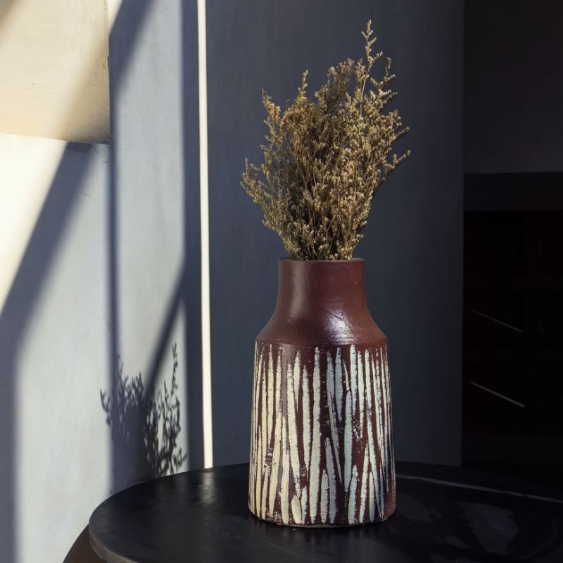 Jual Popo Vas Bunga Nordic Aesthetic - Vas Keramik Dekorasi Interior ...