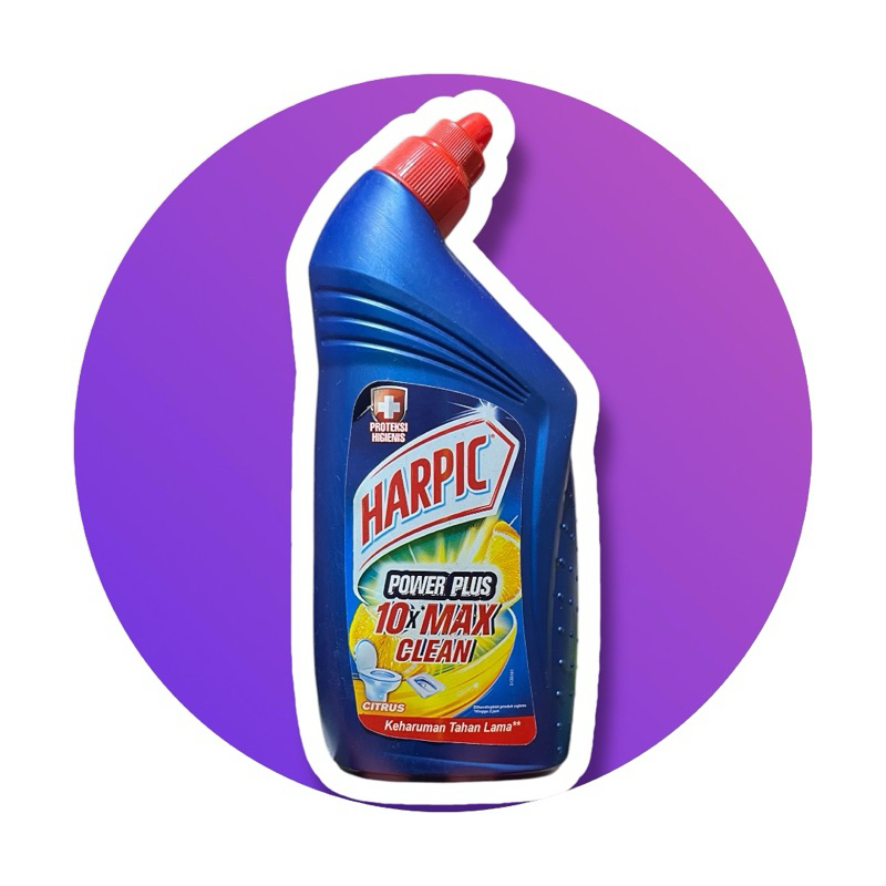 Jual Harpic Citrus Power plus 10x max clean 450ml | Shopee Indonesia