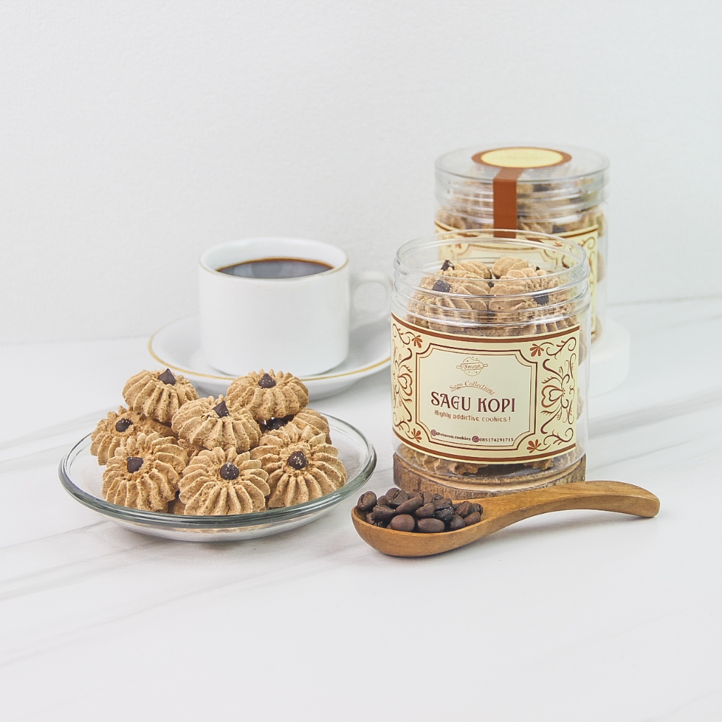 Jual Vinvon - Sagu Kopi 190 gr | Kue Kering | Kopi | Sagu | Snack | Shopee Indonesia