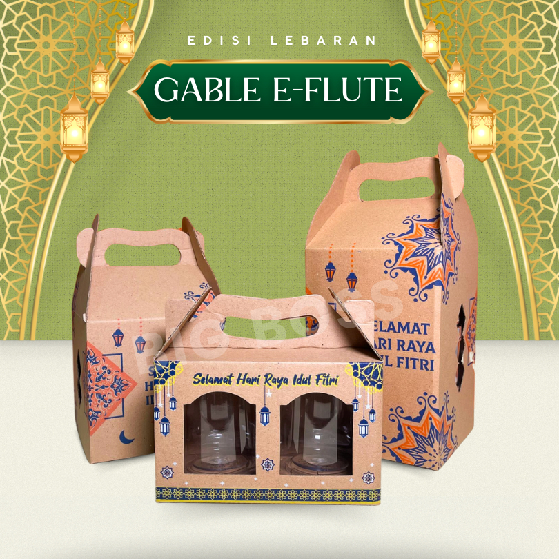Jual Gable Box Lebaran Idul Fitri / Gable Box Toples Tabung / Gable Box ...