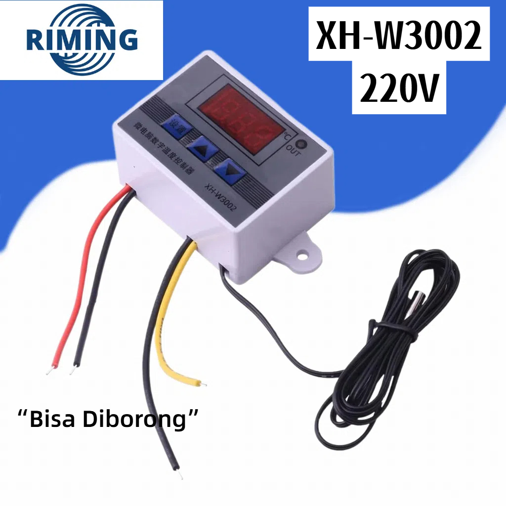 Jual Thermostat/Termostat Digital XH-W3002 220V AC Temperature Controller | Shopee Indonesia