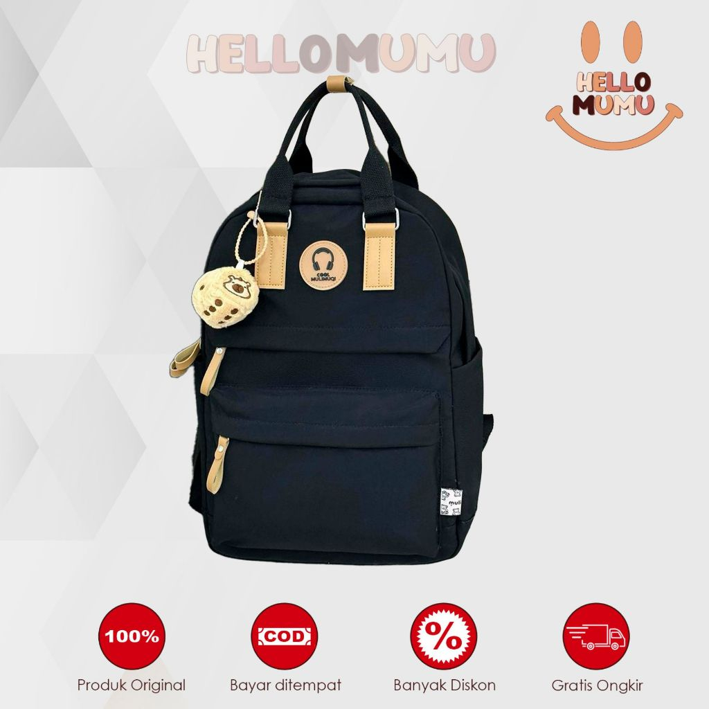 Jual Hellomumu Backpack COOL MULIMUGI -HM388 | Shopee Indonesia