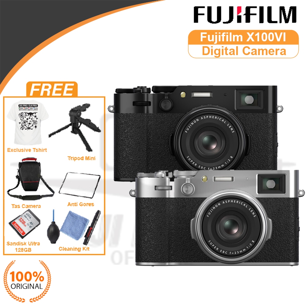 Jual Fujifilm X100VI Digital Camera - Fuji X100 VI / X 100 VI / X 100VI ...