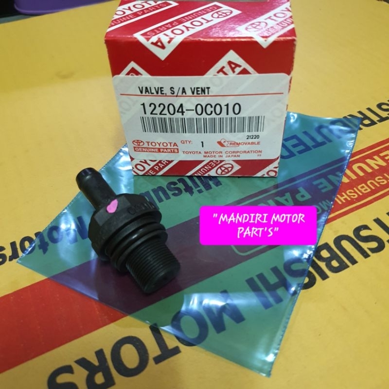 Jual VALVE PCV INOVA ,HILUX,FORTUNER/12204-0C010 | Shopee Indonesia
