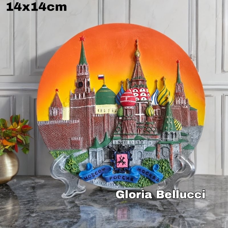 Jual SOUVENIR OLEH OLEH RUSIA PIRING NEGARA RUSSIA MOSCOW MOCKBA ...