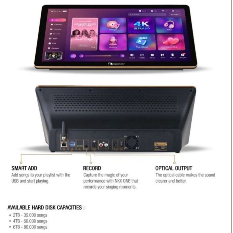 Jual NAKAMICHI NKX ONE PLAYER NAKAMICHI WITH TOUCHSCREEN 2in1 | Shopee ...
