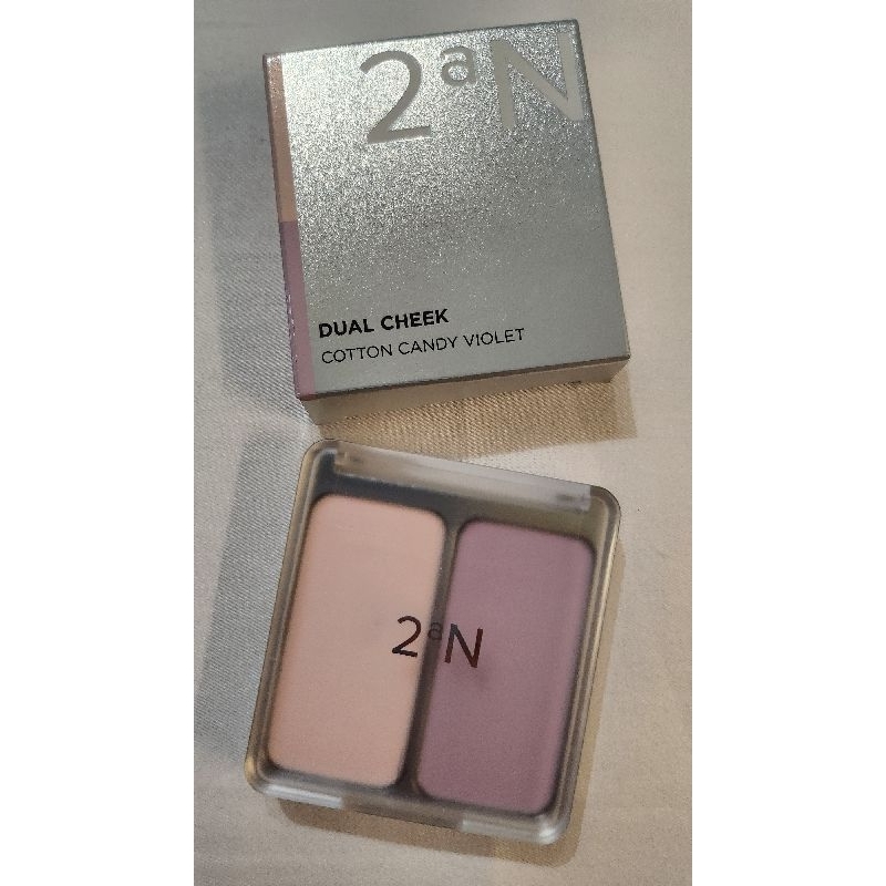 Jual 2aN Dual Cheek Cotton Candy Violet Full Size New with Box Ready ...