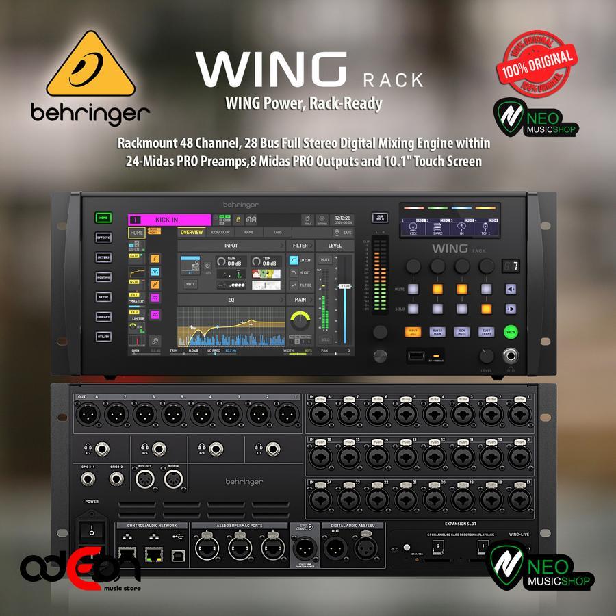 Jual Behringer WING RACK 48-Channel, 28-Bus Full Stereo Digital Mixing ...