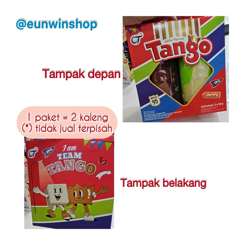 Jual Wafer Tango Kaleng-1x2kaleng [HAMPERS LEBARAN / BINGKISAN ...
