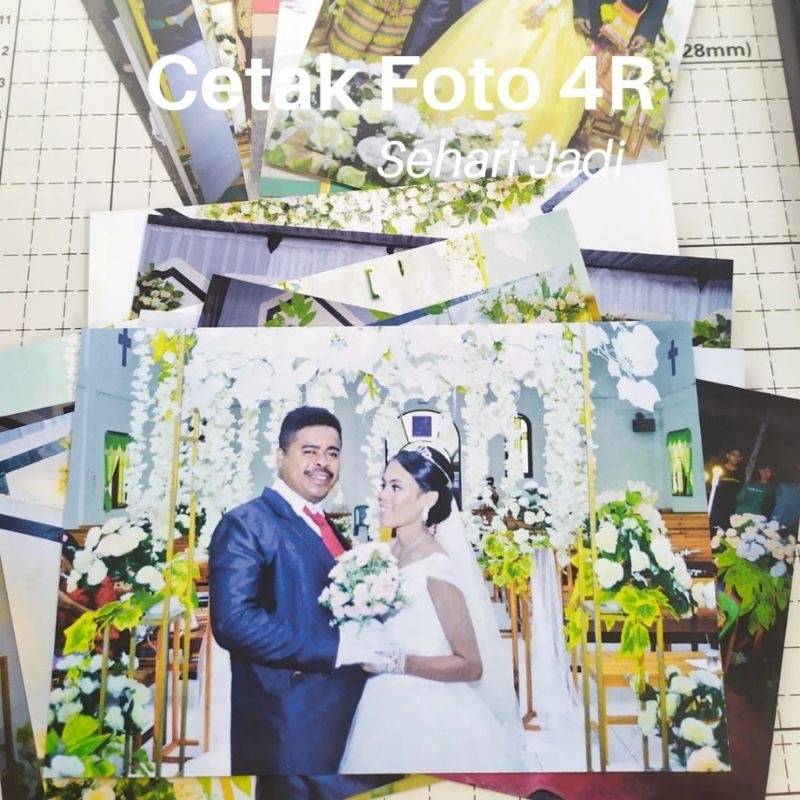 Jual CETAK FOTO 4R(10x15cm) SEHARI JADI | Shopee Indonesia