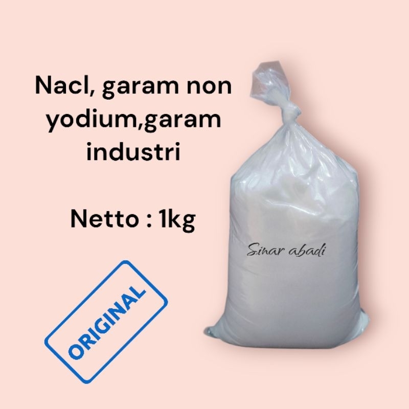 Jual NaCL/garam industri @1kg | Shopee Indonesia