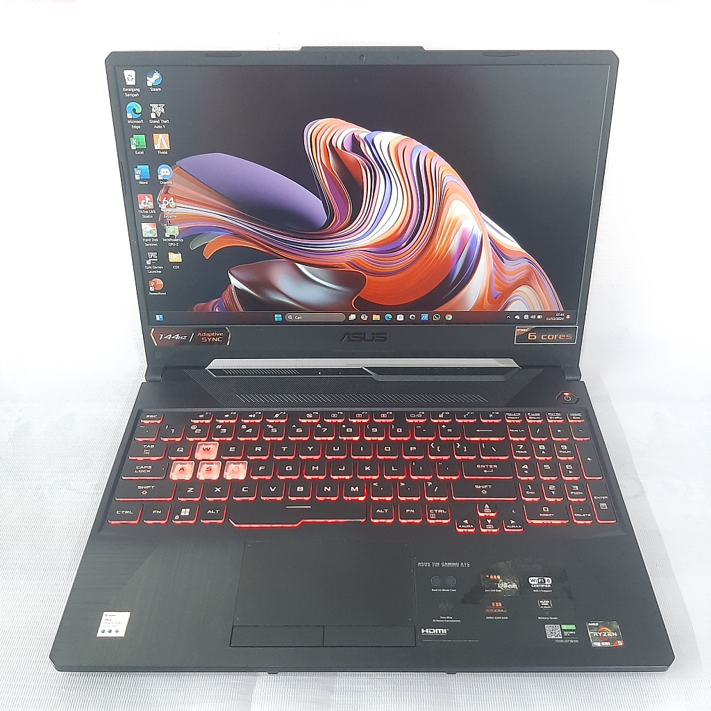 Jual ASUS TUF FA506IHR RYZEN 5-4600H RAM 16GB NVME 512GB NVIDIA GTX1650 ...