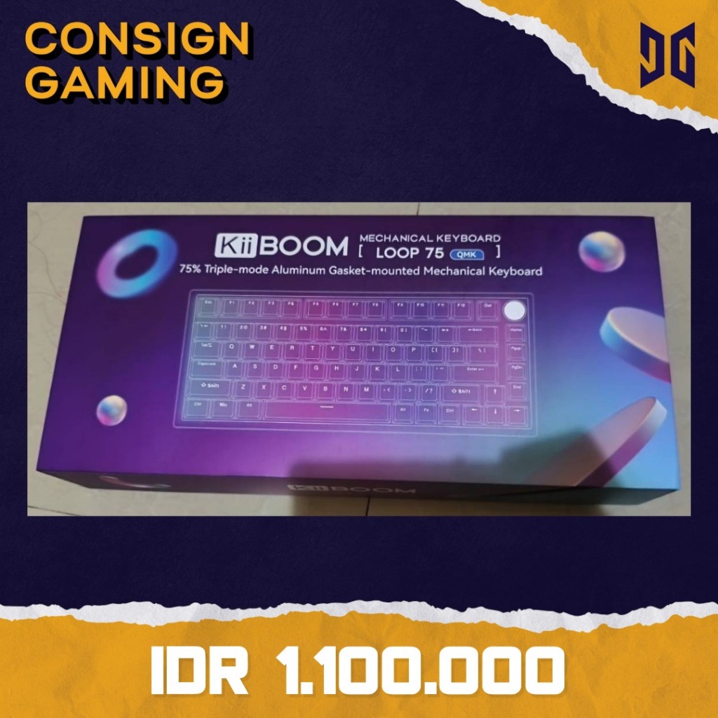 Jual KIIBOOM LOOP 75 WIRELESS ( CODE : AU800.78 ) | Shopee Indonesia