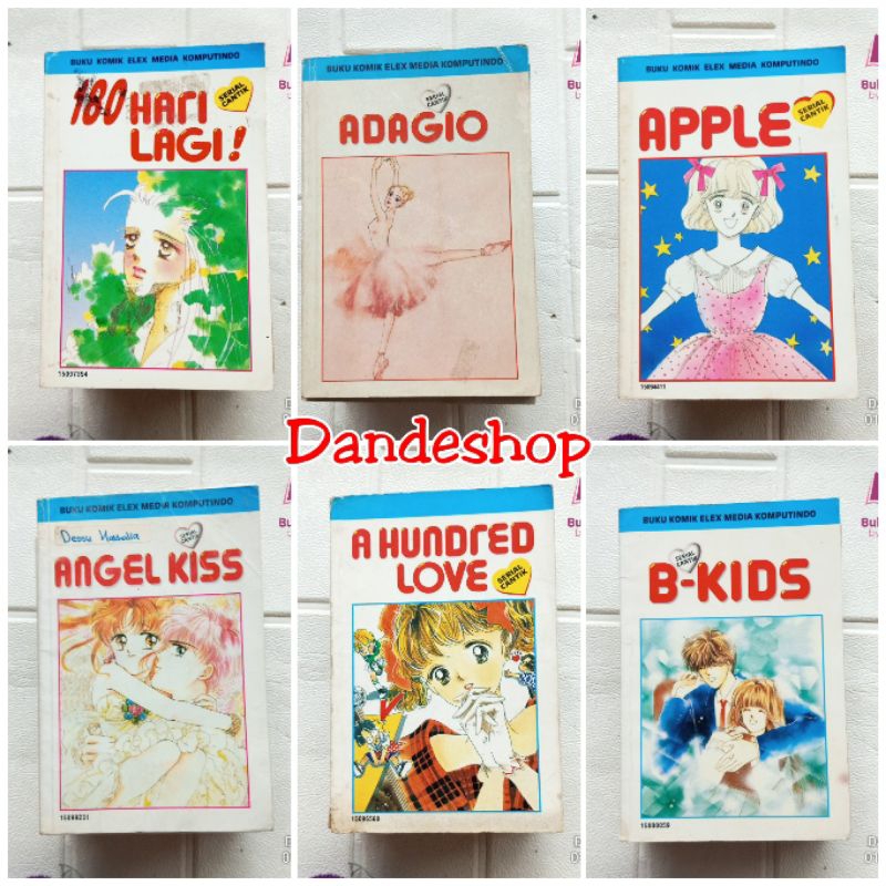 Jual Komik Serial Cantik Elex Media Klasik PART 2 (List Biru) Bekas Preloved Original | Shopee ...