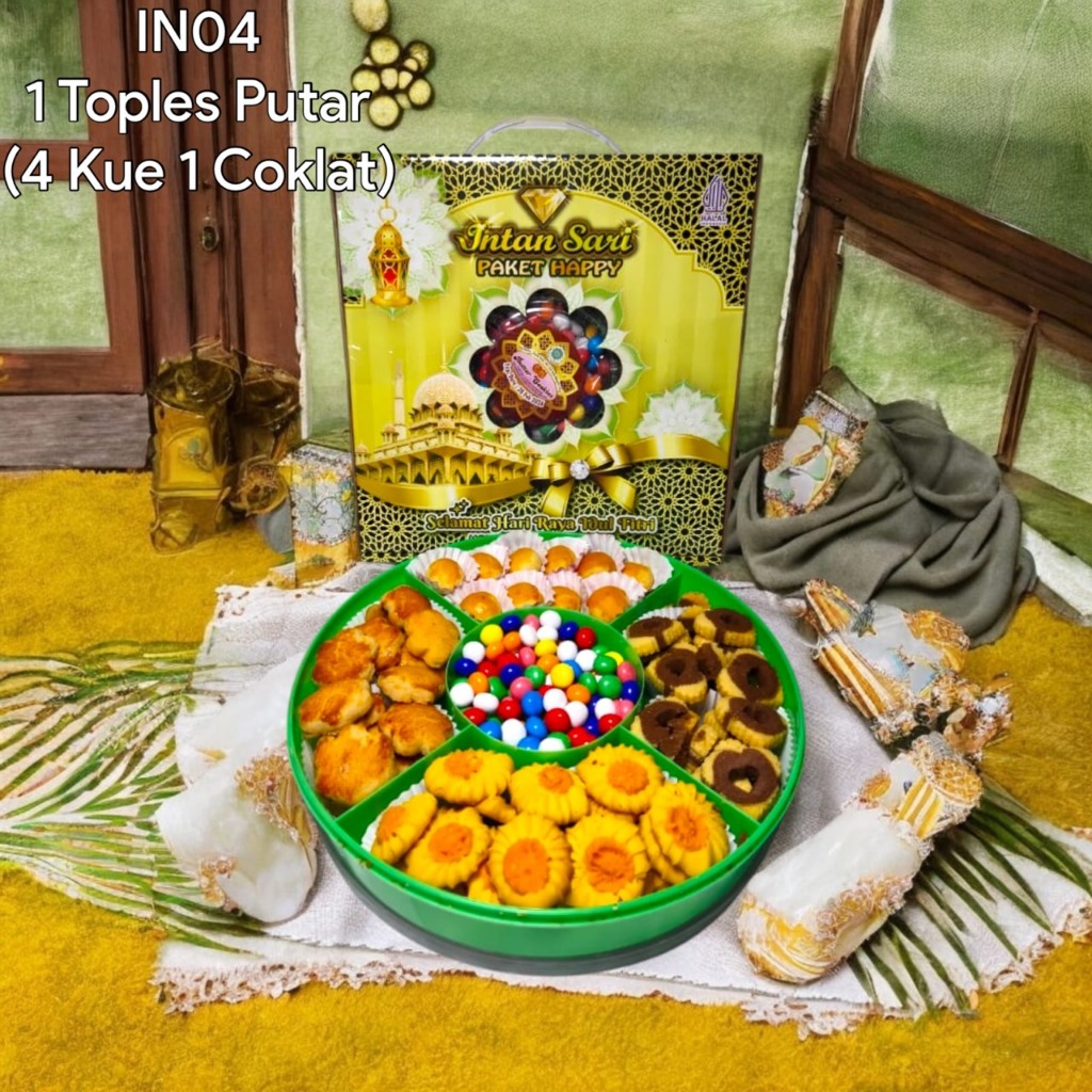 Jual Parcel Murah Hari Raya Idul Fitri Intan Sari Paket HAPPY isi Kue ...