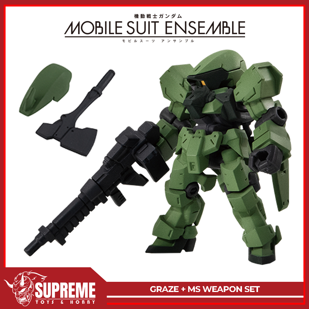 Jual Mobile Suit Gundam Ensemble 23 - Graze + MS Weapon Set | Shopee ...