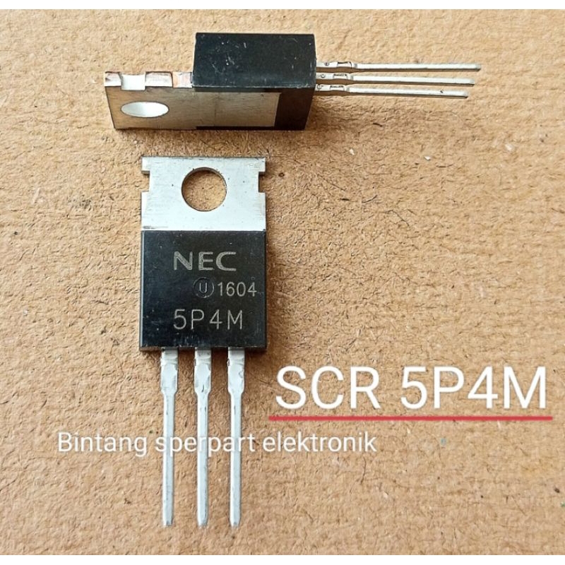Jual SCR 5P4M TRANSISTOR 5P4M TYRISTOR 5P4M SCR 400V 5A TO 220 BH35 SCR ...