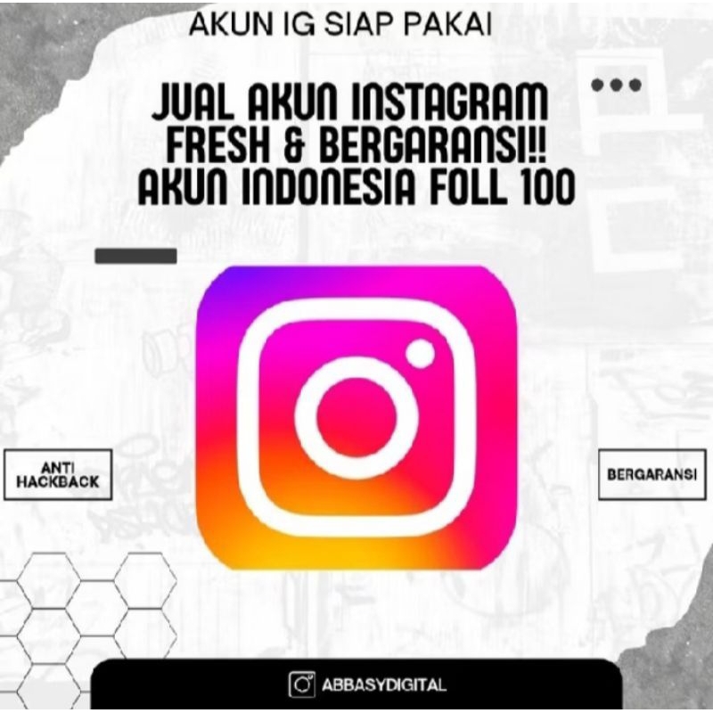 Jual AKUN IG REAL INDO TERMURAH AKUN INSTAGRAM AKUN IG MURAH AKUN STALKER AKUN IG INDO JUAL AKUN ...