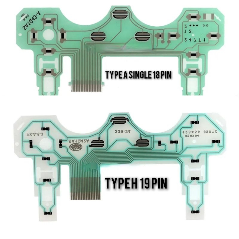 Jual Pcb stick ps2 ori mesin type H / A single 18/ 19 pin | Shopee ...