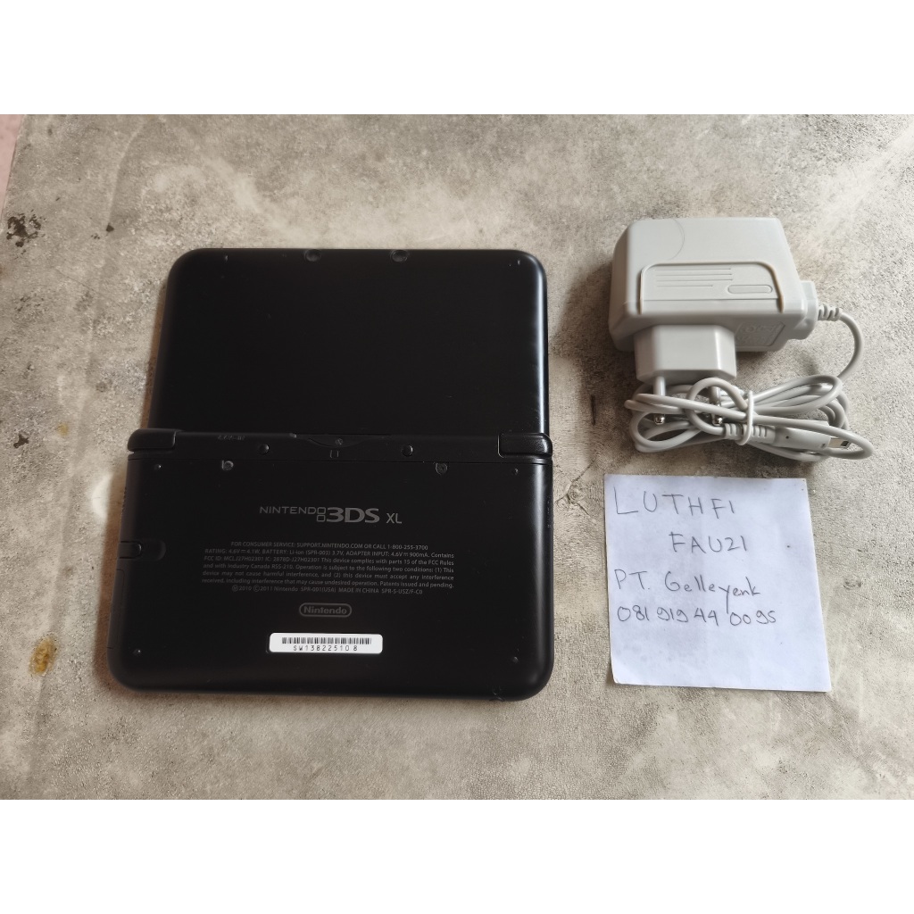 Jual Nintendo 3DS XL Black Black OFW CFW Luma by request 32GB 00 ...