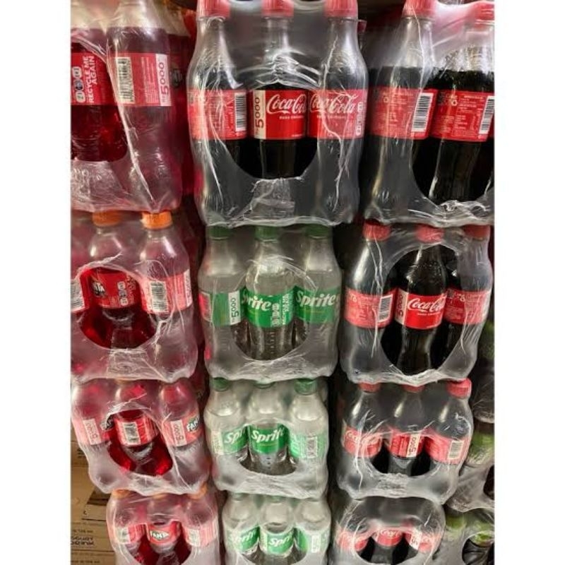 Jual Minuman Soda ( Fanta/Sprite/Coca-Cola) 390 ml isi 12 Botol / Krat ...