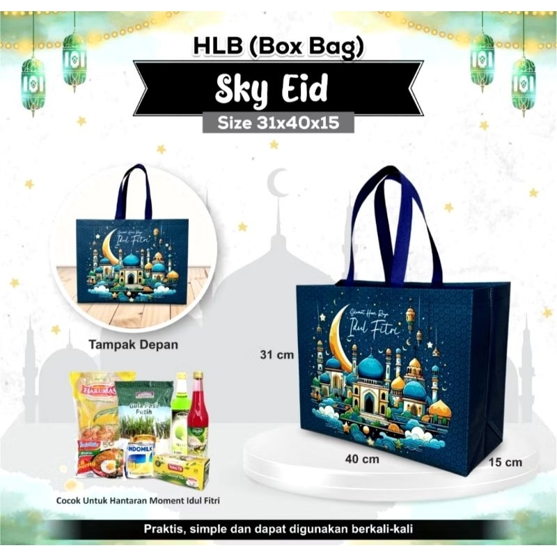 Jual Tas Parsel Lebaran Jumbo| Goodie Bag Idul Fitri | Spunbond Laminasi | Shopee Indonesia
