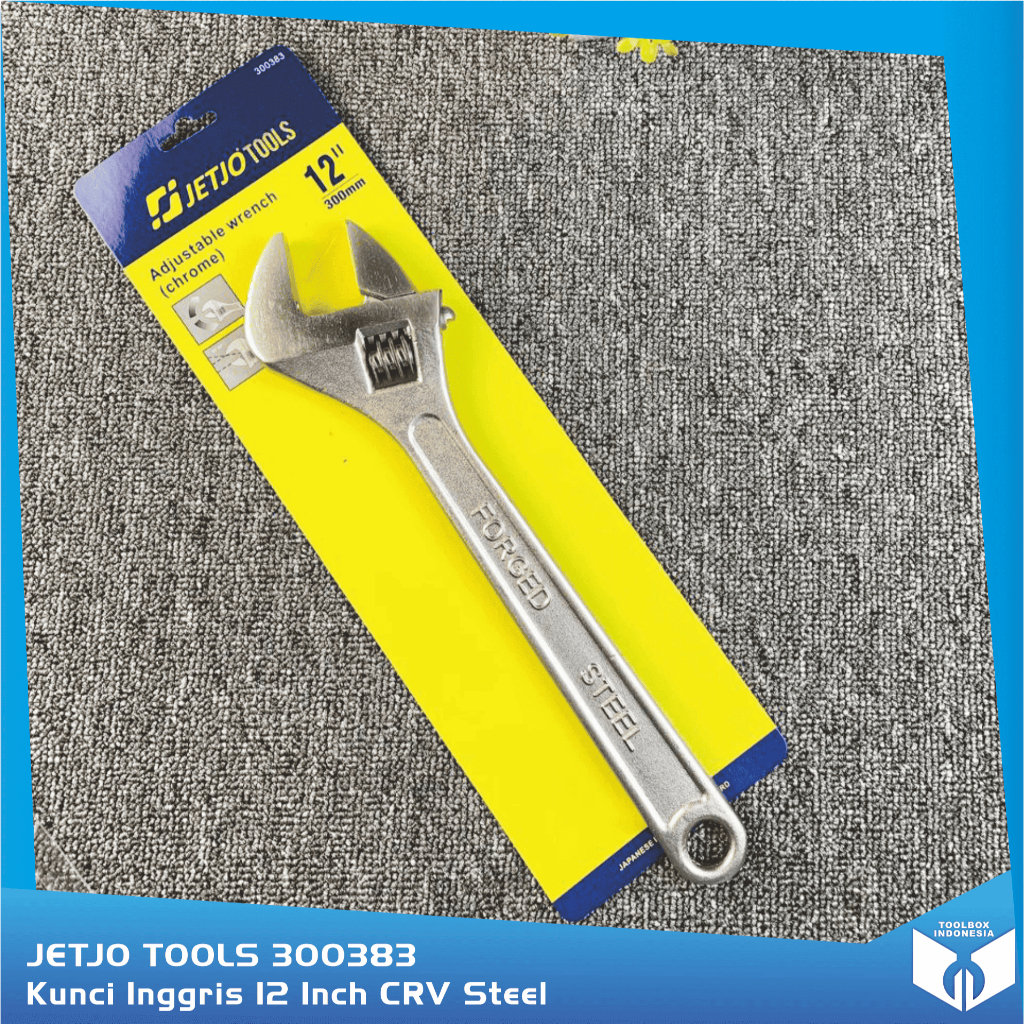 Jual Kunci Inggris Jetjo Tools 300383 Ukuran 12 inch Panjang 30 cm ...