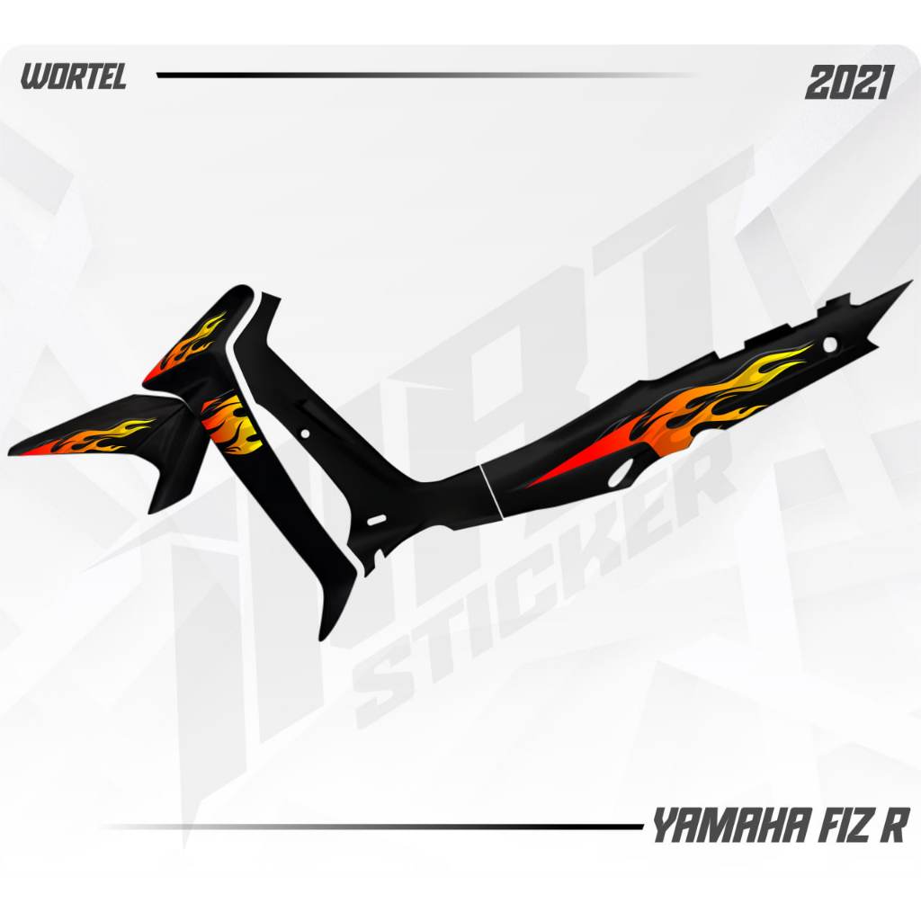 Jual Striping Fiz R - Stiker Transparan Fiz R Api Vol 2 (Sudah ...