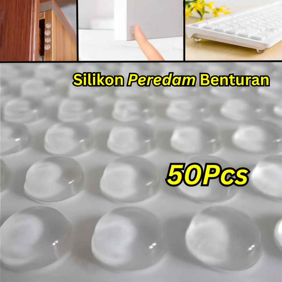 Jual Stiker Peredam Bunyi Benturan Pintu Silikon Bumper Pintu Closet ...