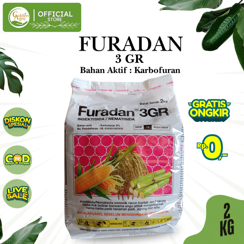 Jual FURADAN 3GR GR 2KG KG ORIGINAL | Shopee Indonesia
