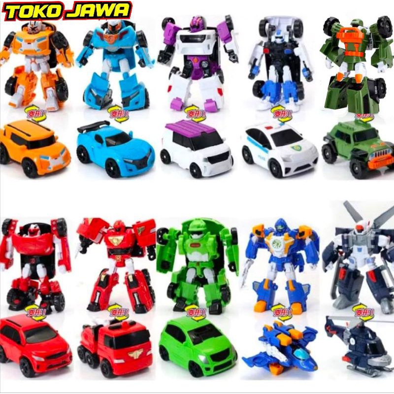Jual Mainan Anak Cowok Laki Laki Robot Mini TobotDeformation Guard 2 IN ...