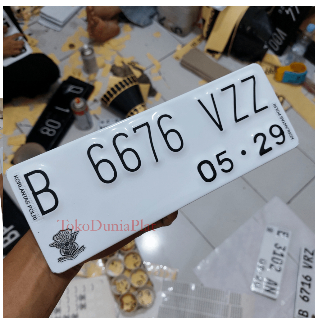 Jual VARIASI CUSTOM NOMOR UNTUK MOTOR MODEL baut tanam | Shopee Indonesia