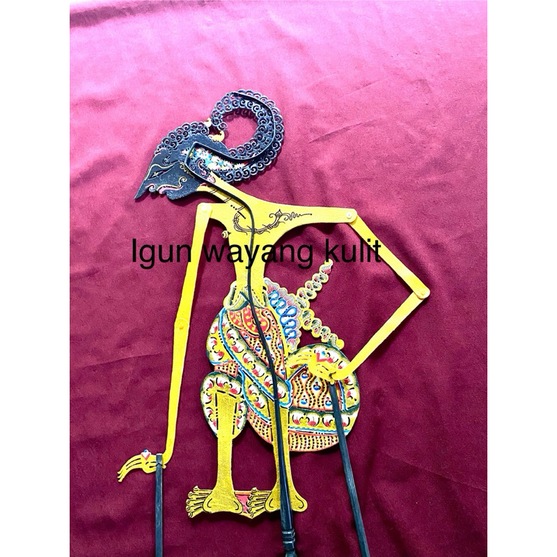 Jual wayang arjuna/janoko/wayang kulit asli/ arjuno dagel | Shopee ...