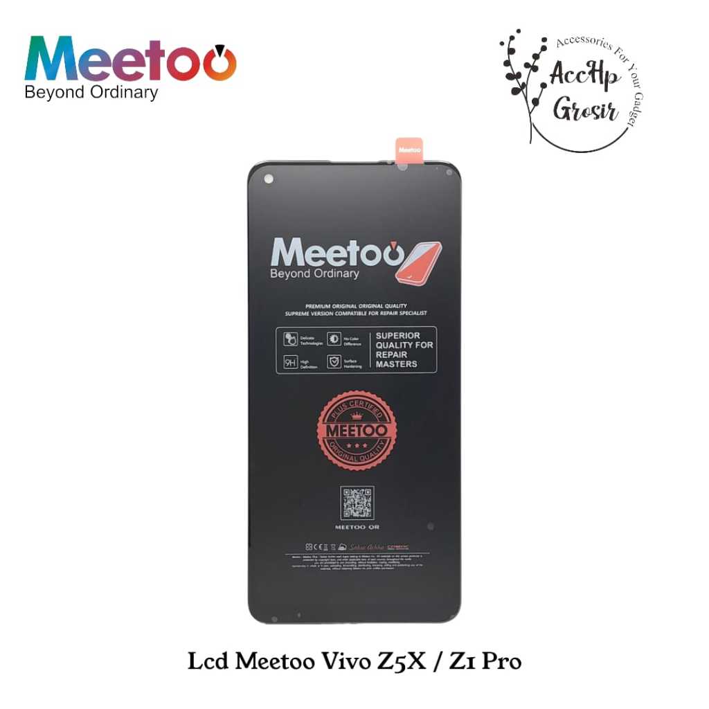 Jual LCD Touchscreen Vivo Z5X Z1 Pro Meetoo Black Original Lcd Meetoo Original | Shopee Indonesia