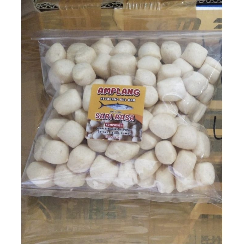 Jual amplang bulat asli ketapang sari rasa 100g | Shopee Indonesia