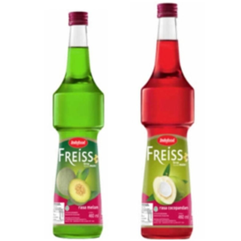 Jual Indofood sirup Freiss coco pandan dan melon 460ml | Shopee Indonesia