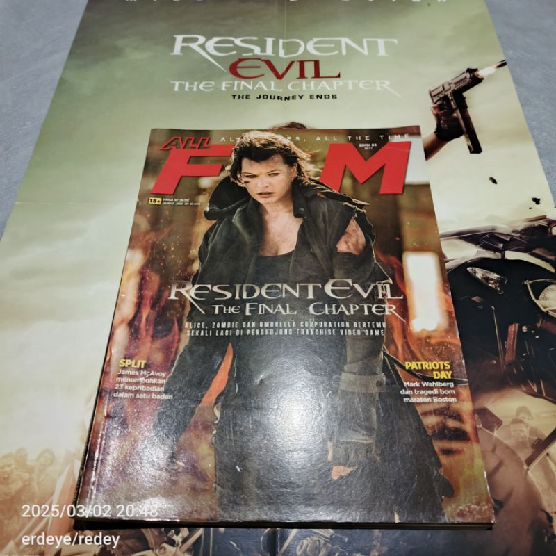 Jual Majalah All Film Cover Resident Evil | Shopee Indonesia