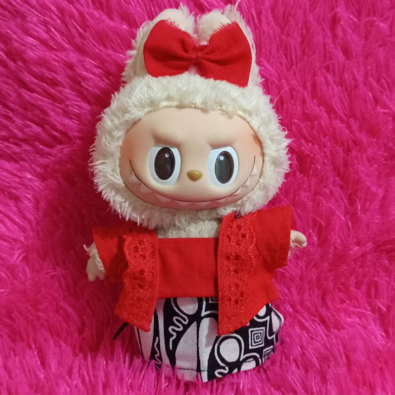 Jual baju boneka labubu kutu merah | Shopee Indonesia