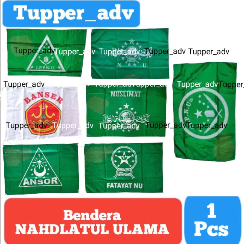Jual Bendera NU Bendera Muslimat NU Bendera Banser Bendera IPNU Bendera ...