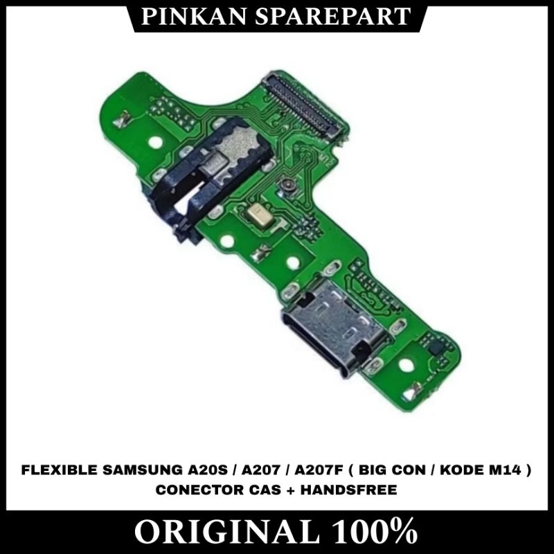 Jual FLEXIBLE FLEKSIBEL BOARD KONEKTOR CONNECTOR CHARGER PAPAN CAS ORI + IC SAMSUNG A20S / A207 ...