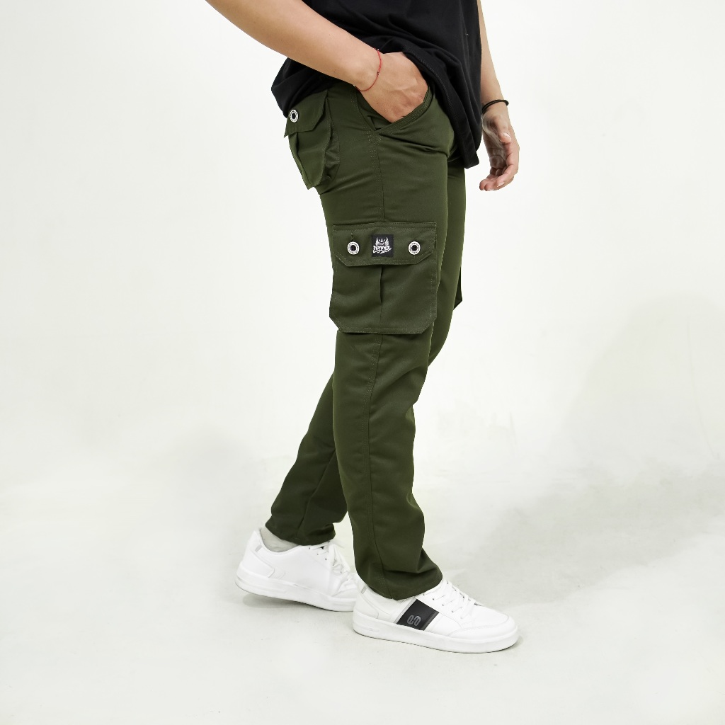 Jual [TERLARIS] CELANA CARGO PANJANG PRIA UKURAN 27-38 PREMIUM QUALITY SLIMFIT COWO SKINNY POLOS ...