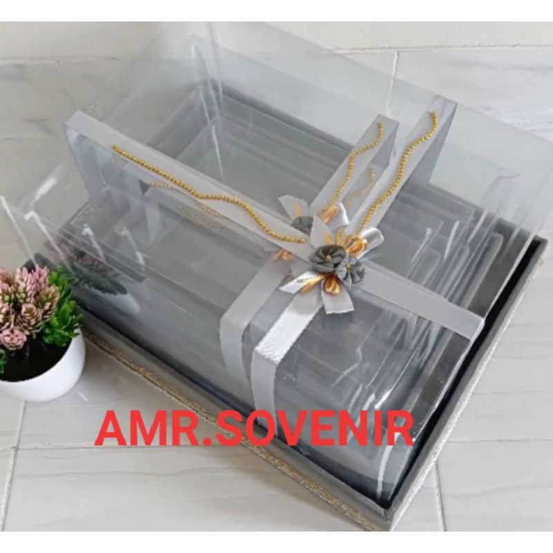 Jual BOX HANTARAN 1 SET ISI 4 FULL MIKA SESERAHAN PERNIKAHAN KOTAK ...