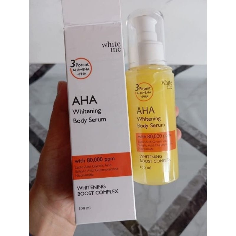 Jual White Inc AHA Body Serum 100ml | Shopee Indonesia