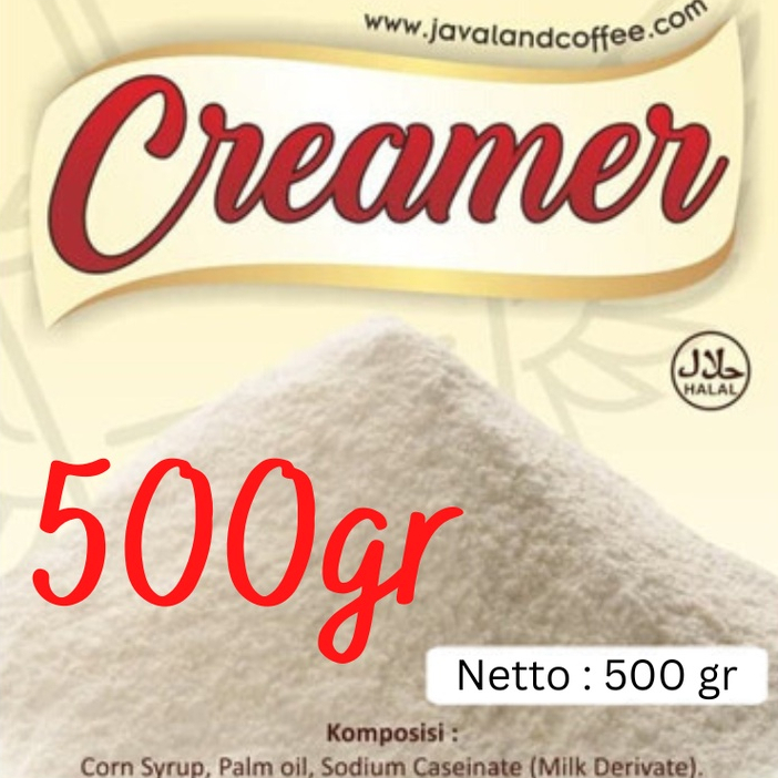 Jual 500gr Creamer Reguler Krimer Bubuk Non-Dairy creamer | Shopee ...