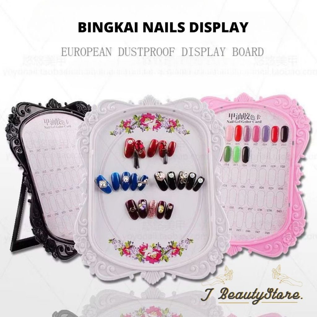 Jual BINGKAI NAILS DISPLAY KUKU FRAME KUTEK PAPAN CONTOH PAJANGAN ...