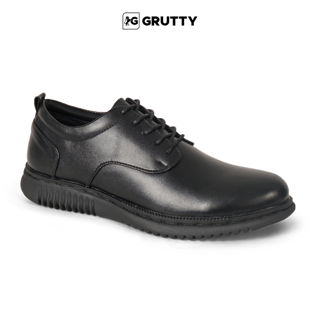 Jual Grutty Sepatu Kerja kulit Asli Oxford Pentofel Pria Formal Full ...