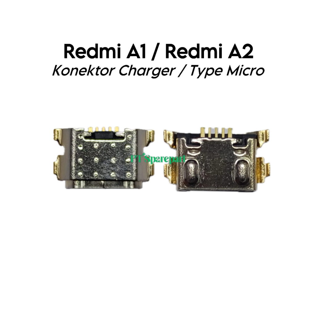 Jual Konektor Charger Only Tipe Micro Redmi A1 / A2 / 23028RN4DG ...